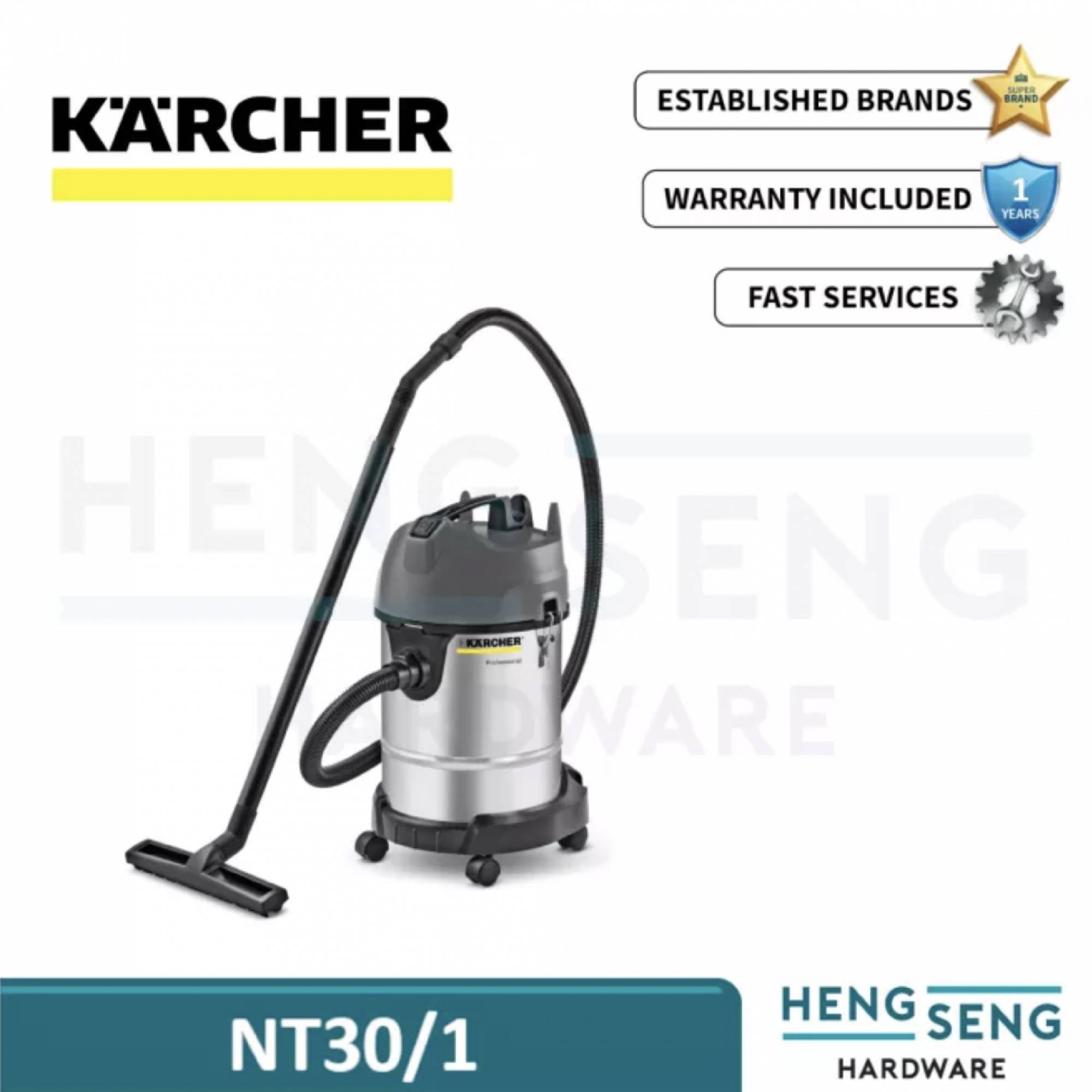 Karcher 1 428 569 0 Dry And Wet Vacuum Cleaner Nt 30 1 Me Classic